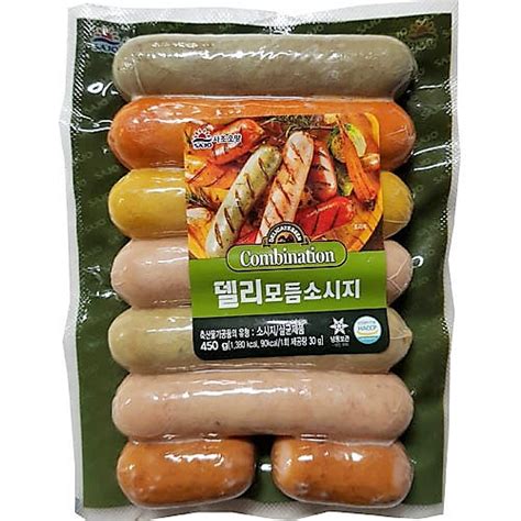 킹콩푸드 모듬소세지사조 오양 델리모듬소시지 450g