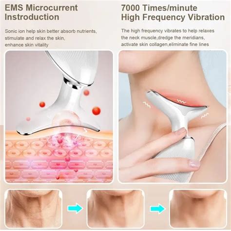 Dropship Facial Massager Neck Facial Beauty Device 3 Color Ems