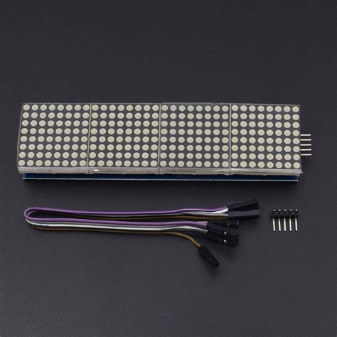 Max7219 Dot Matrix Module For Arduino Microcontroller Rees52