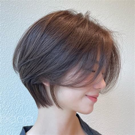 일산미용실 누아헤어 숏컷 숏보브 ️숏단발 모음 안녕하세요 누아헤어 허준입니다 숏단발도 앞머리 길이나 네이프 부분에 길이 또는 뒤통수 볼륨에 위치에따라 다양한