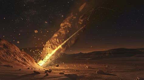 Meteorite Impact Wallpaper