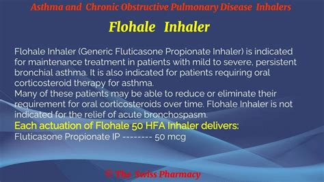 Ppt Asthma And Chronic Obstructive Pulmonary Disease Inhalers Powerpoint Presentation Id