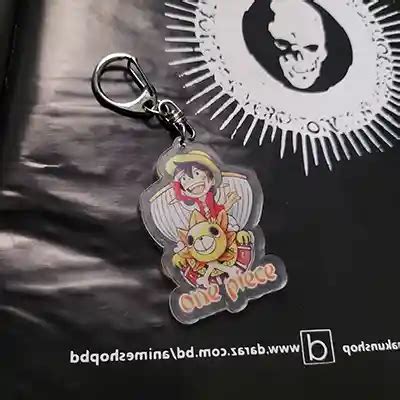 One Piece Luffy Cute Acrylic Keychain BANGA KUN SHOP
