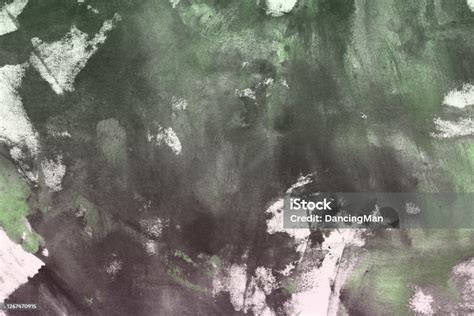 디자인 빈티지 그린 무작위로 그린 캔버스 색상 페인트 반점과 디자인 목적으로 얼룩 질감 직물 가능성에 대한 스톡 사진 및 기타 이미지 Istock