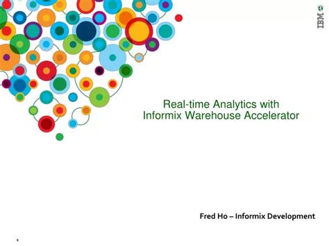 PPT Real Time Analytics With Informix Warehouse Accelerator PowerPoint Presentation ID