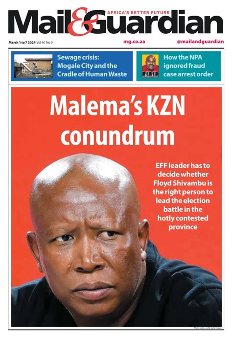 Mail And Guardian Subscriptions Pressreader