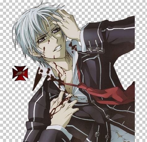 Zero Kiryu Kaname Kuran Yuki Cross Shiki Vampire Knight Png Clipart Anime Artwork Black Hair
