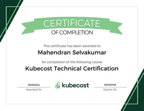 Kubecost Kubernetes Certification Cloudoptimization Continuouslearning Costoptimization