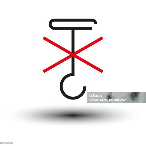 옷 아이콘이 없습니다 적십자 흑인과 백인 기호입니다 벡터 일러스트 레이 션 0명에 대한 스톡 벡터 아트 및 기타 이미지 0명 개념 개성 개념 Istock