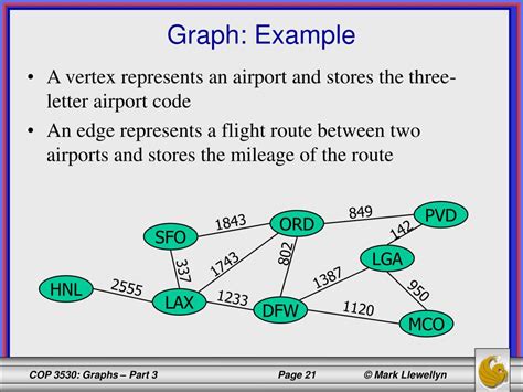 Ppt Cop 3530 Computer Science Iii Summer 2005 Graphs Part 3 Powerpoint Presentation Id