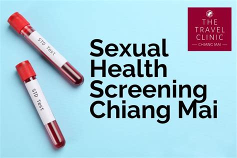 Std Screening And Treatment In Chiang Mai The Travel Clinic Chiang Mai