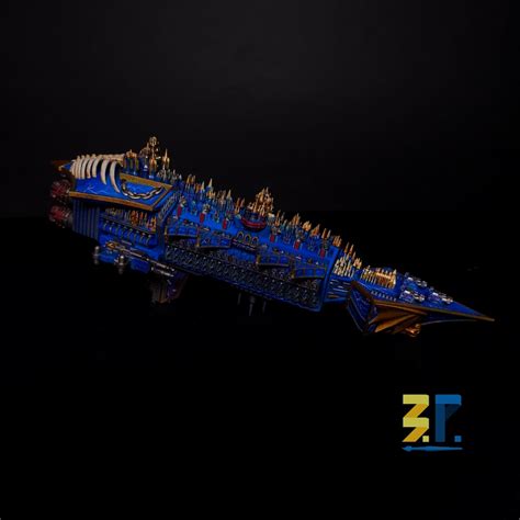 Nightfall Gloriana Class Ship Of The Nigth Lords Legion Etsy