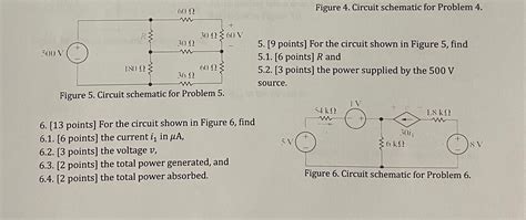 Solved Figure 4 ﻿circuit Schematic For Problem 4 9