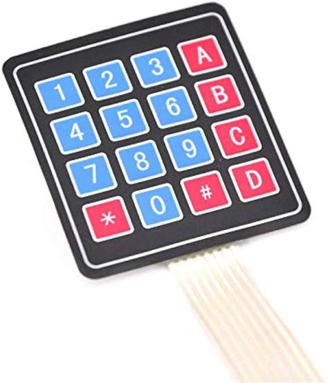 Matriz De Botones X Keypad Think Making OFF