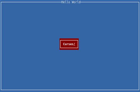 Github Go Cursesctk Curses Tool Kit