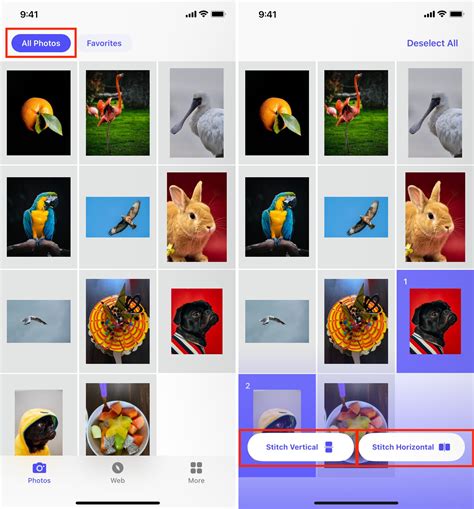 How To Stitch Or Combine Multiple Photos On Iphone For Free