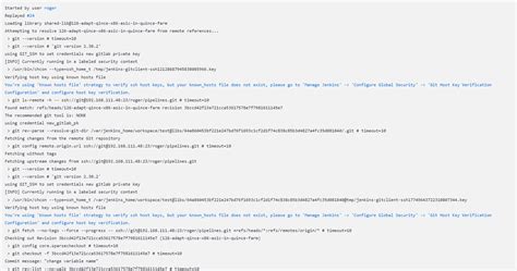Loading The Jenkins Shared Library Shows Known Host Error Ask A