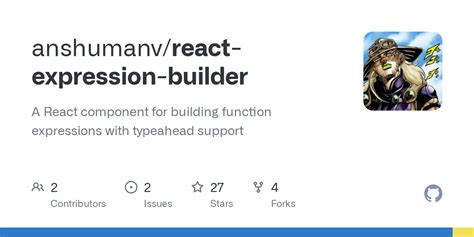 Github Anshumanvreact Expression Builder A React Component For Building Function Expressions