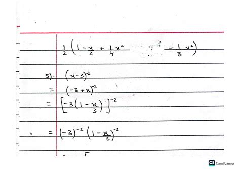 Solution Maths A Levels Binomial Complete Notes With Solved Questions