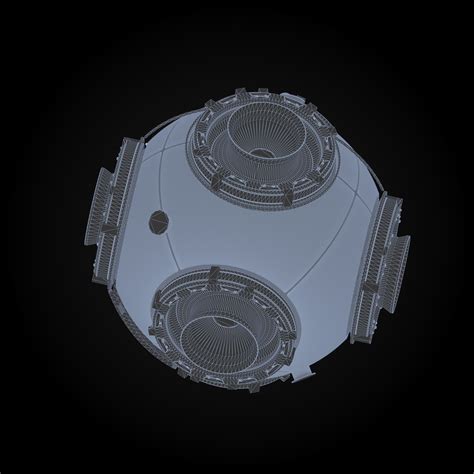 Prichal Node Module 3d Model Cgtrader