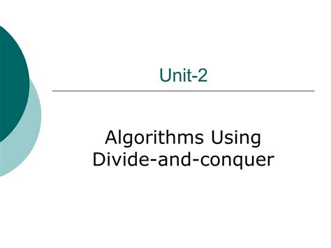 Analysis Of Algorithm Ii Unit Version Pptx