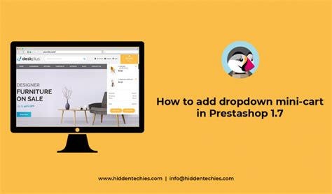 How To Add Dropdown Mini Cart In Prestashop 17 Hiddentechies