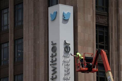 X Logo Installed Atop Twitter Building Leading To A Permit Violation