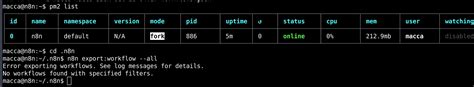 Unable To Export Workflows Questions N8n Community