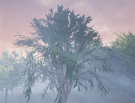 DCG背景の作り方Sapling Tree Genの使い方 FUNAYU visual lab