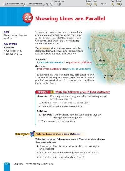 Showing Lines Are Parallel