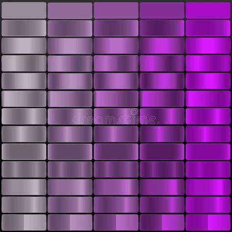Rich Purple Color Palette Stock Illustrations 8441 Rich Purple Color