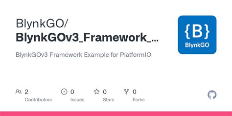 GitHub BlynkGO BlynkGOv3 Framework Example BlynkGOv3 Framework