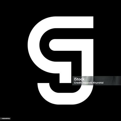 최소한의 Sj 로고 고급 배경에 Sj 편지의 아이콘입니다 Js 모노그램 이니셜을 기반으로 한 로고 아이디어 전문적인 다양한 문자