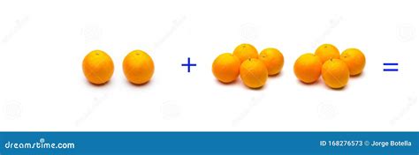 Simple Sums With Fruits Simple Math Calculation 库存图片 图片 包括有 制动手 偶然