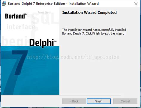 delphi7安装及补丁安装详解 delphi安装 csdn博客