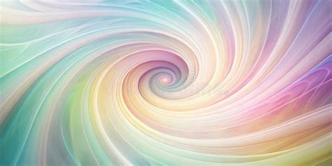Pastel Swirl Abstract Background Serene Elegant And Dreamlike Spiral Design Featuring Soft