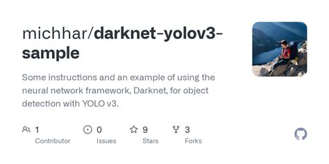 Github Michhar Darknet Yolov Sample Some Instructions And An Example Of Using The Neural