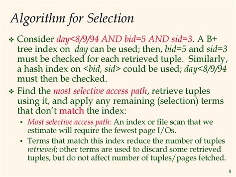 Overview Of Query Evaluation Ppt Download