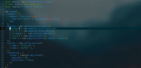 My Cmpmappingscrolldocs Not Working Need Help Rneovim