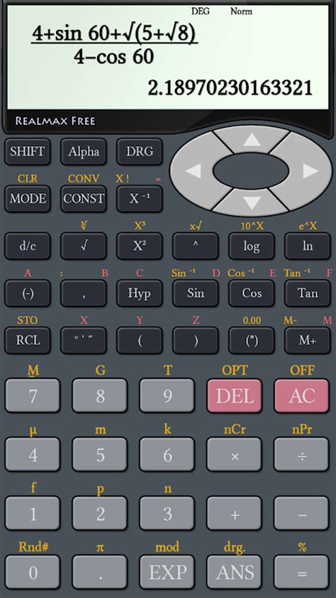 Scientific Calculator Free Apk For Android Download