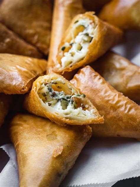 Cheese Sambousek Urban Farm And Kitchen