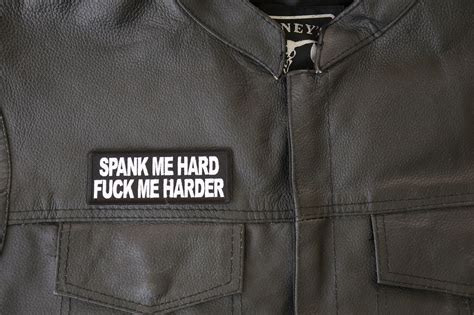 Spank Me Hard Fuck Me Harder Patch By Ivamis Patches