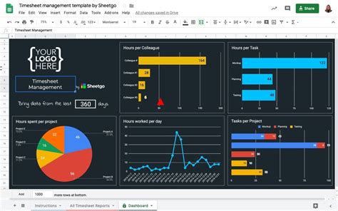 Productivity Tracker Excel Template