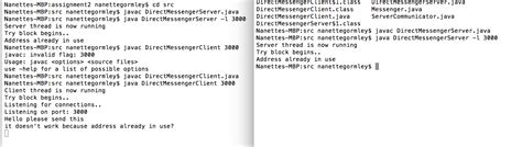 Java How To Make Two Separate Mac Terminals Command Prompt Windows