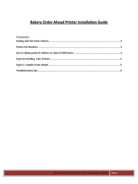 Zt230 Printer Installation Guide Pdf Computer Network Printer