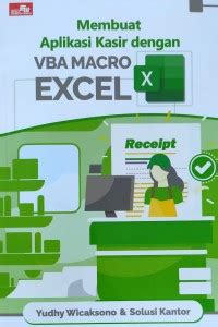 Open Library Membuat Aplikasi Kasir Dengan VBA Macro Excel