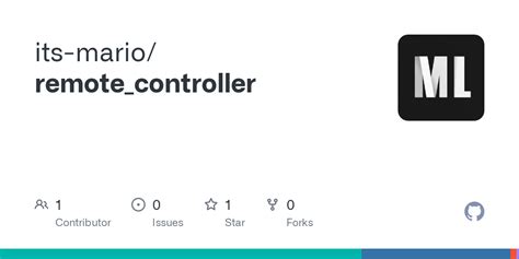 Github Its Marioremotecontroller