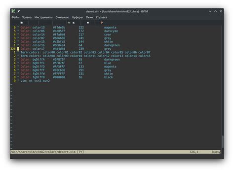 Desert Colorscheme Appearance Change Issue Vim Colorschemes Github
