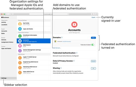 Apple Business Manager Federated Authentication Intune