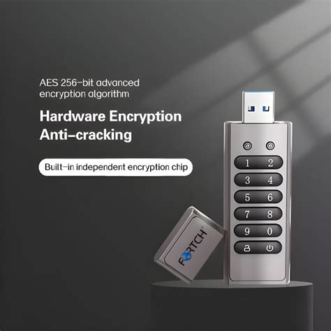 USB 2 0 Flash Drive 32GB 128GB Keypad Lock Secure Storage Fortune Port Electronics Limited